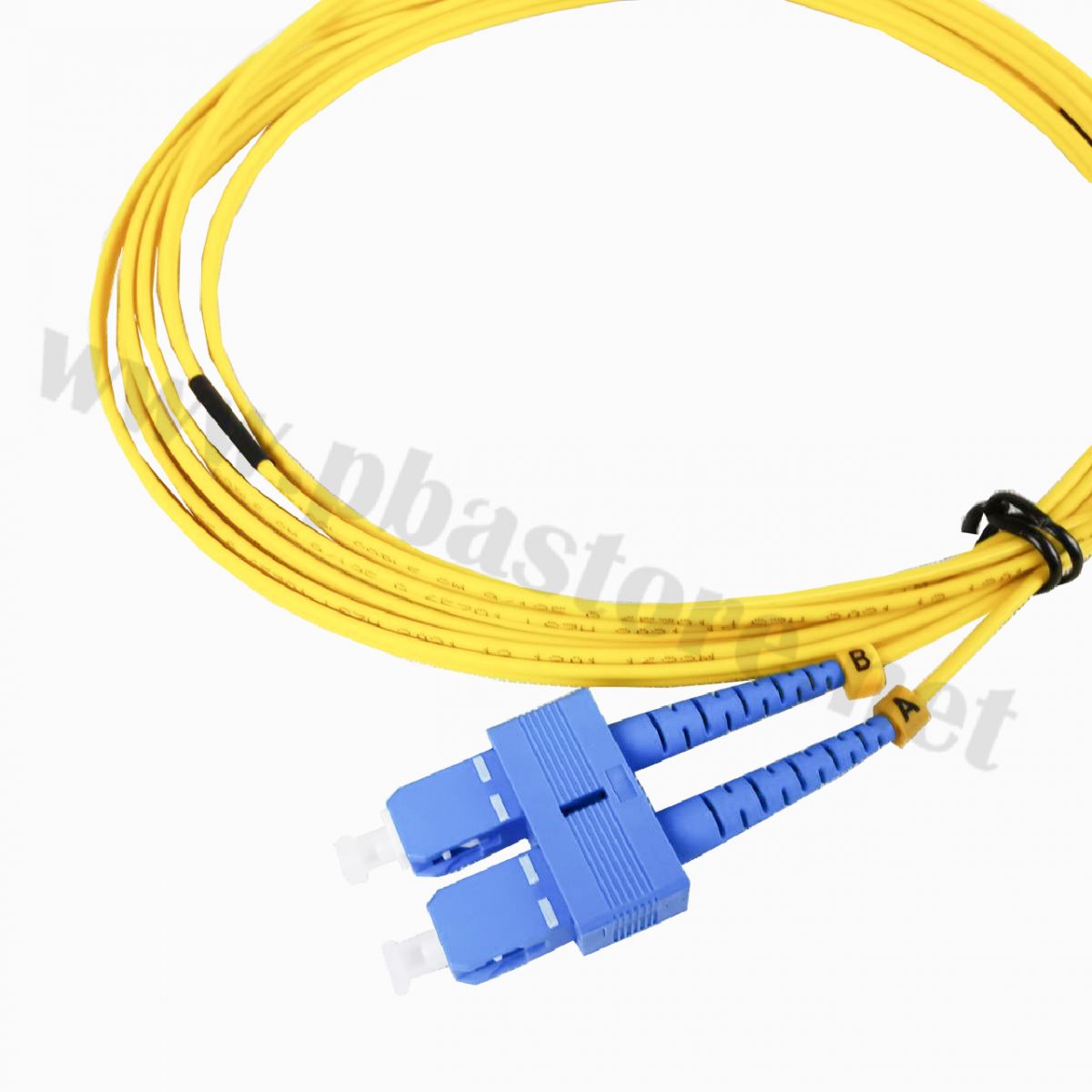 PATCH CORD FIBER 9/125 SC/UPC-FC/UPC SM-DX G657A1 2.0MM ความยาว 3 เมตร ยี่ห้อ OWIRE สายไฟเบอร์ ...